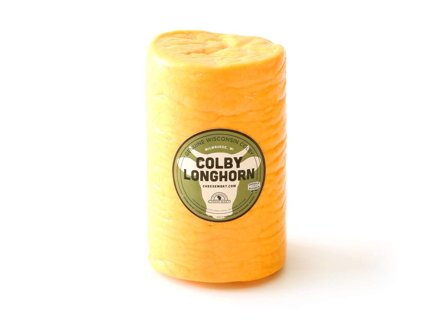 Colby Cheese Longhorn Half Loaf – Wisconsin Cheese Mart