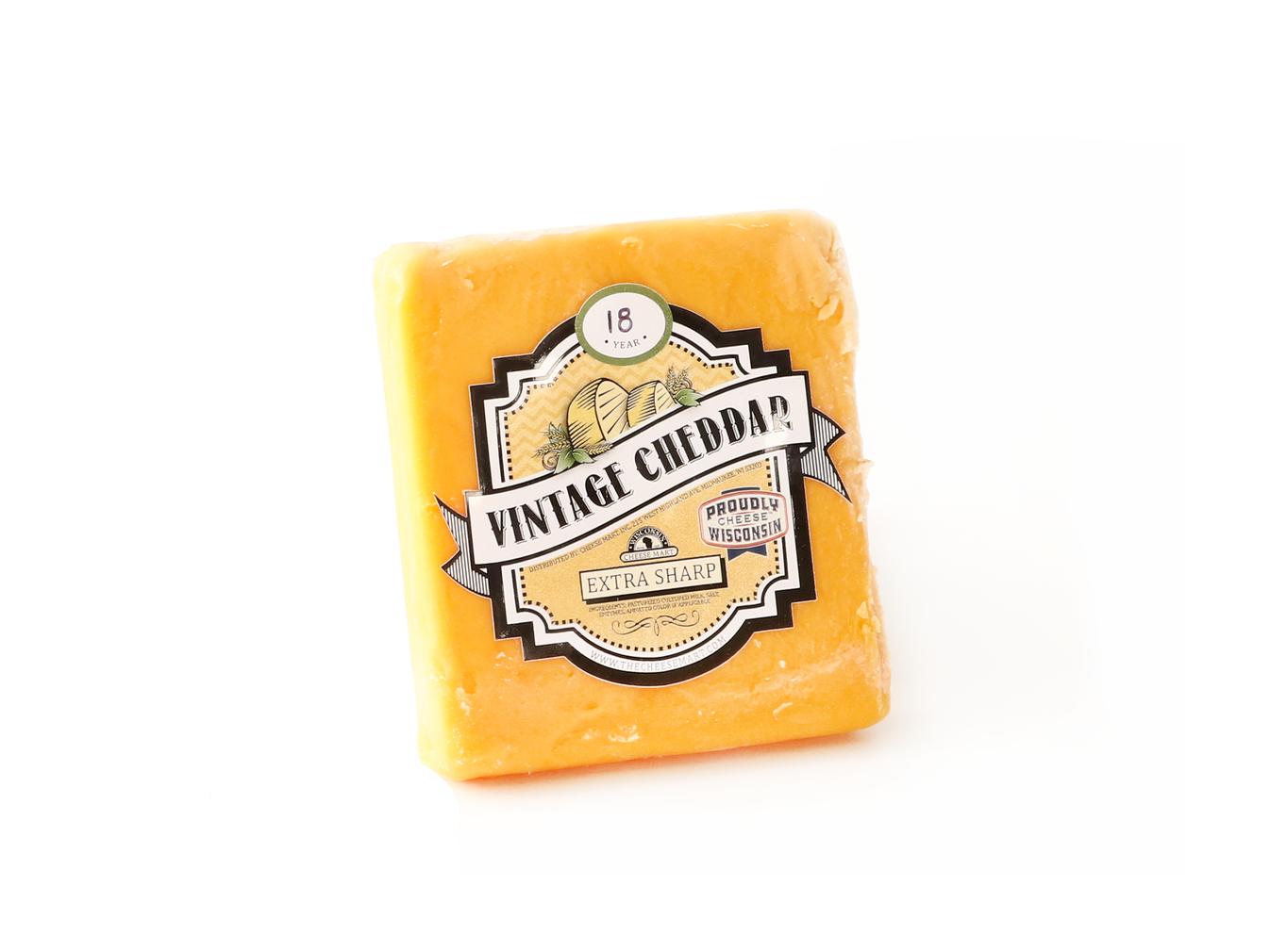 Cheddar 18 Year Extra Sharp – Wisconsin Cheese Mart
