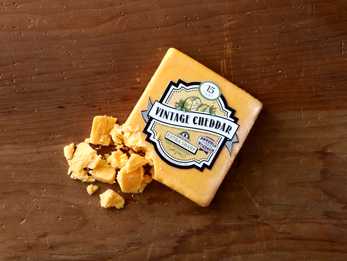 Cheddar 15 Year Extra Sharp – Wisconsin Cheese Mart
