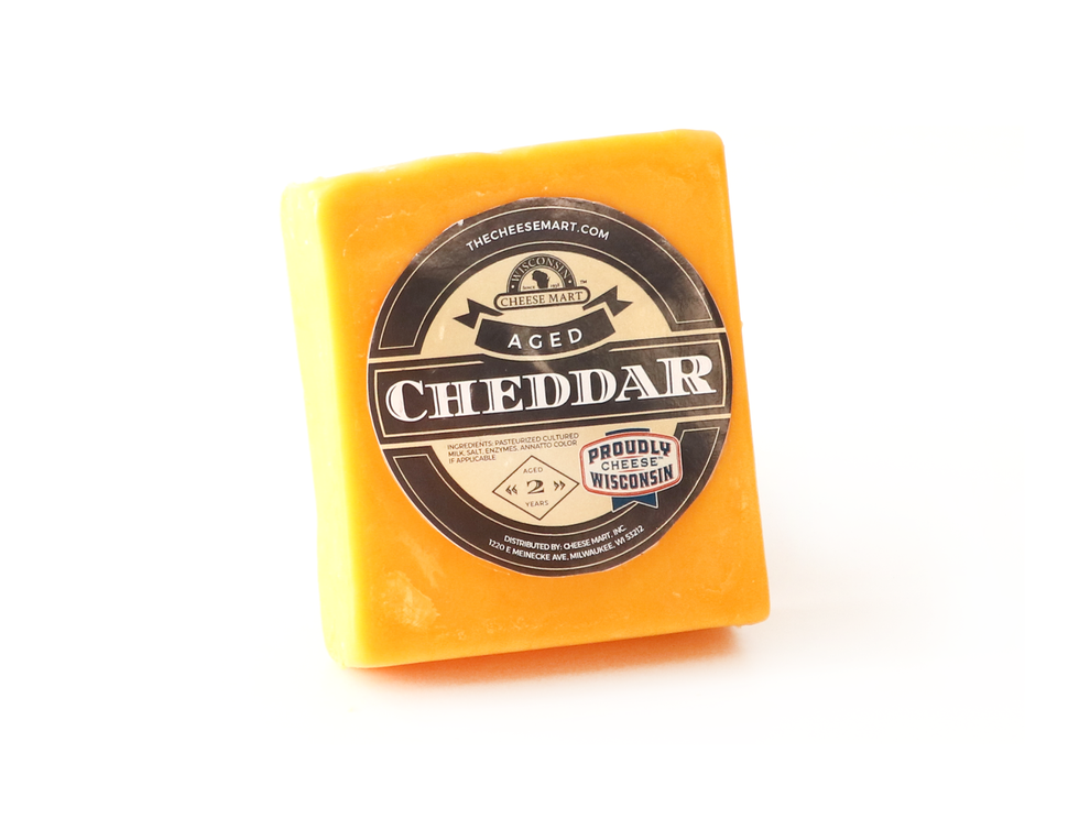 Cheddar Cheese 2 Year Aged Extra Sharp – Wisconsin Cheese Mart