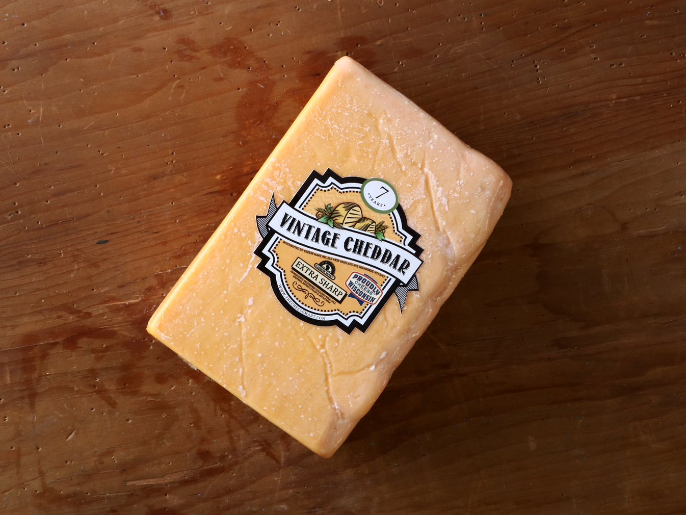 Cheddar 7 Year Extra Sharp – Wisconsin Cheese Mart
