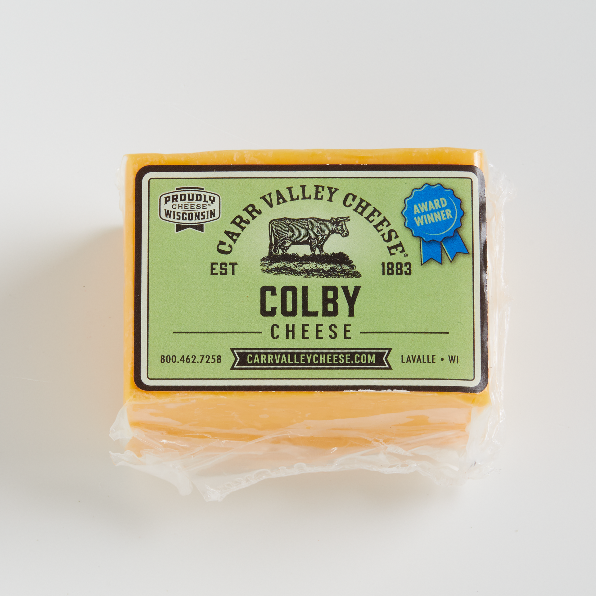 Colby Cheese 50 50 Cheese Colby Jack 5lbs. Gile Cheese Factory