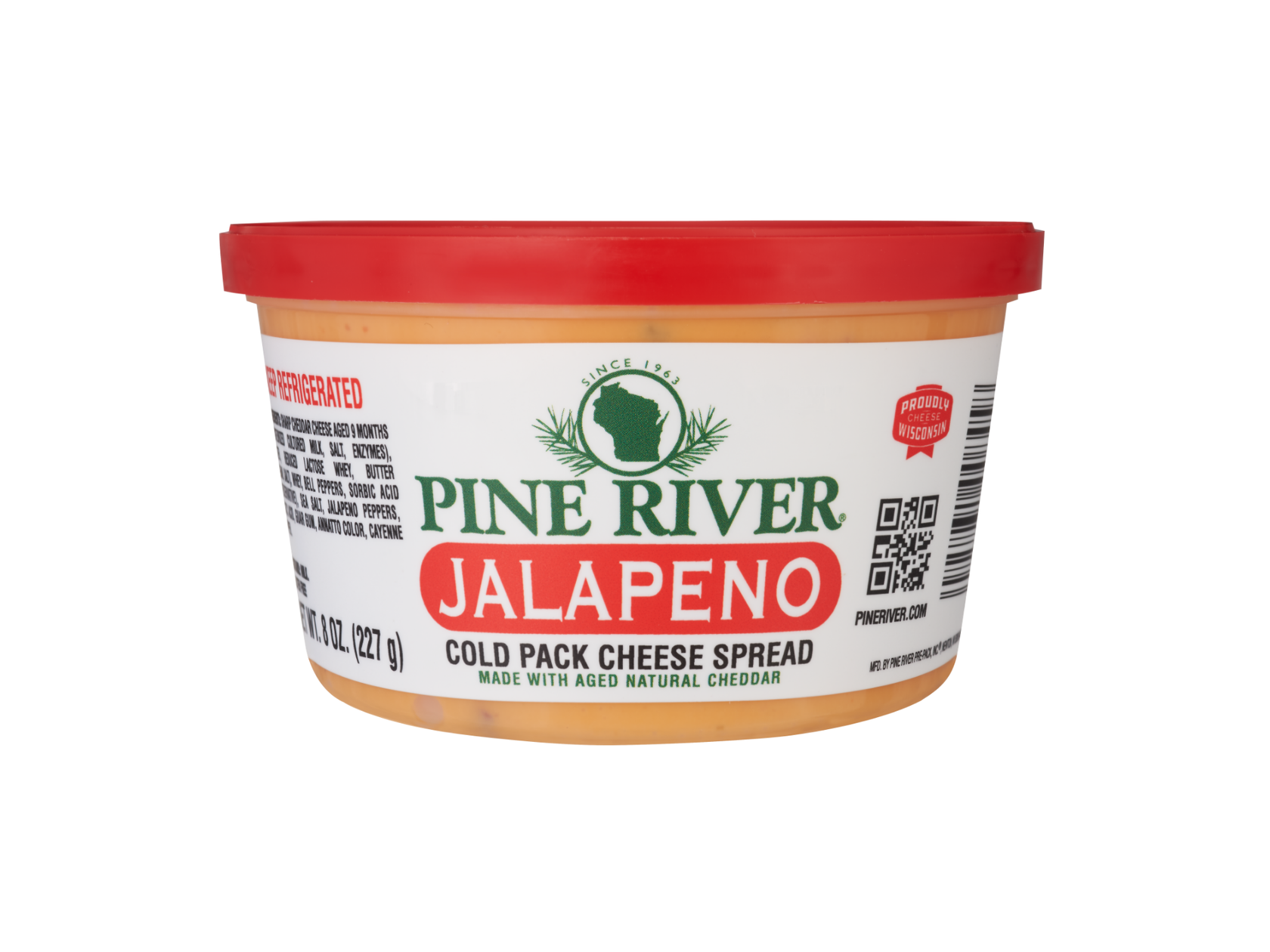 Jalapeno Cold Pack Cheese Spread – Wisconsin Cheese Mart