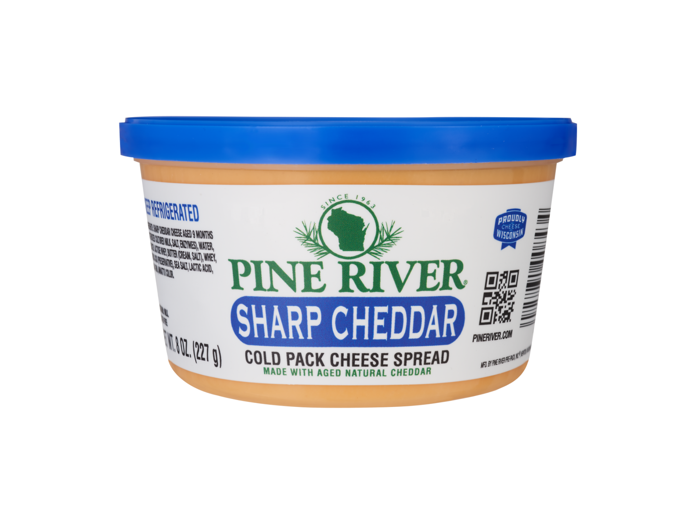 Sharp Cheddar Cold Pack Cheese Spread – Wisconsin Cheese Mart
