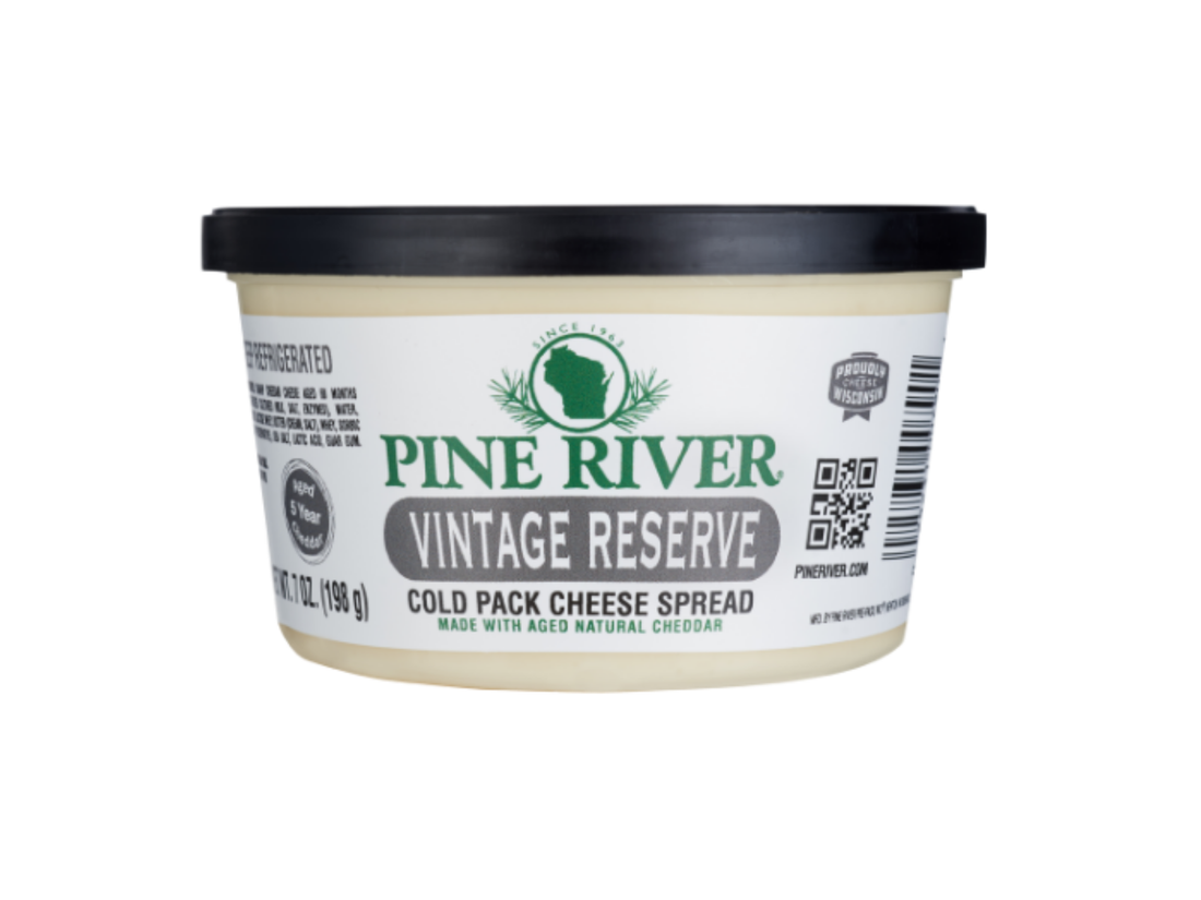 Vintage Reserve Cheddar Cold Pack Cheese Spread – Wisconsin Cheese Mart