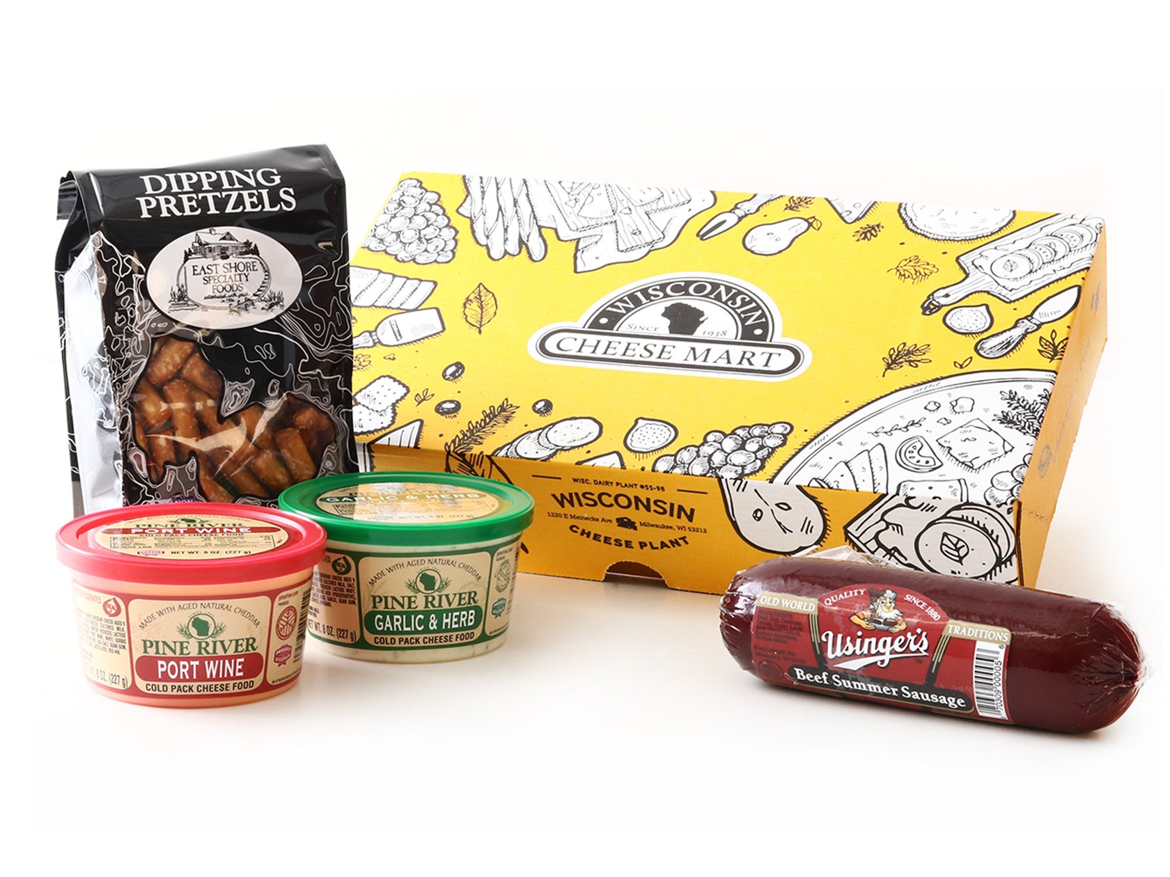 Taste of Wisconsin Gift Box – Wisconsin Cheese Mart