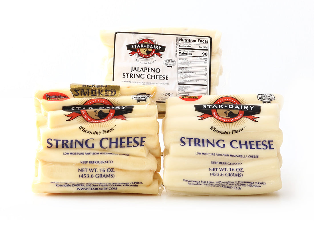 String Cheese Collection – Wisconsin Cheese Mart
