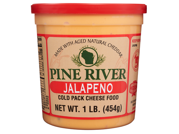 Jalapeno Cold Pack Cheese Spread – Wisconsin Cheese Mart