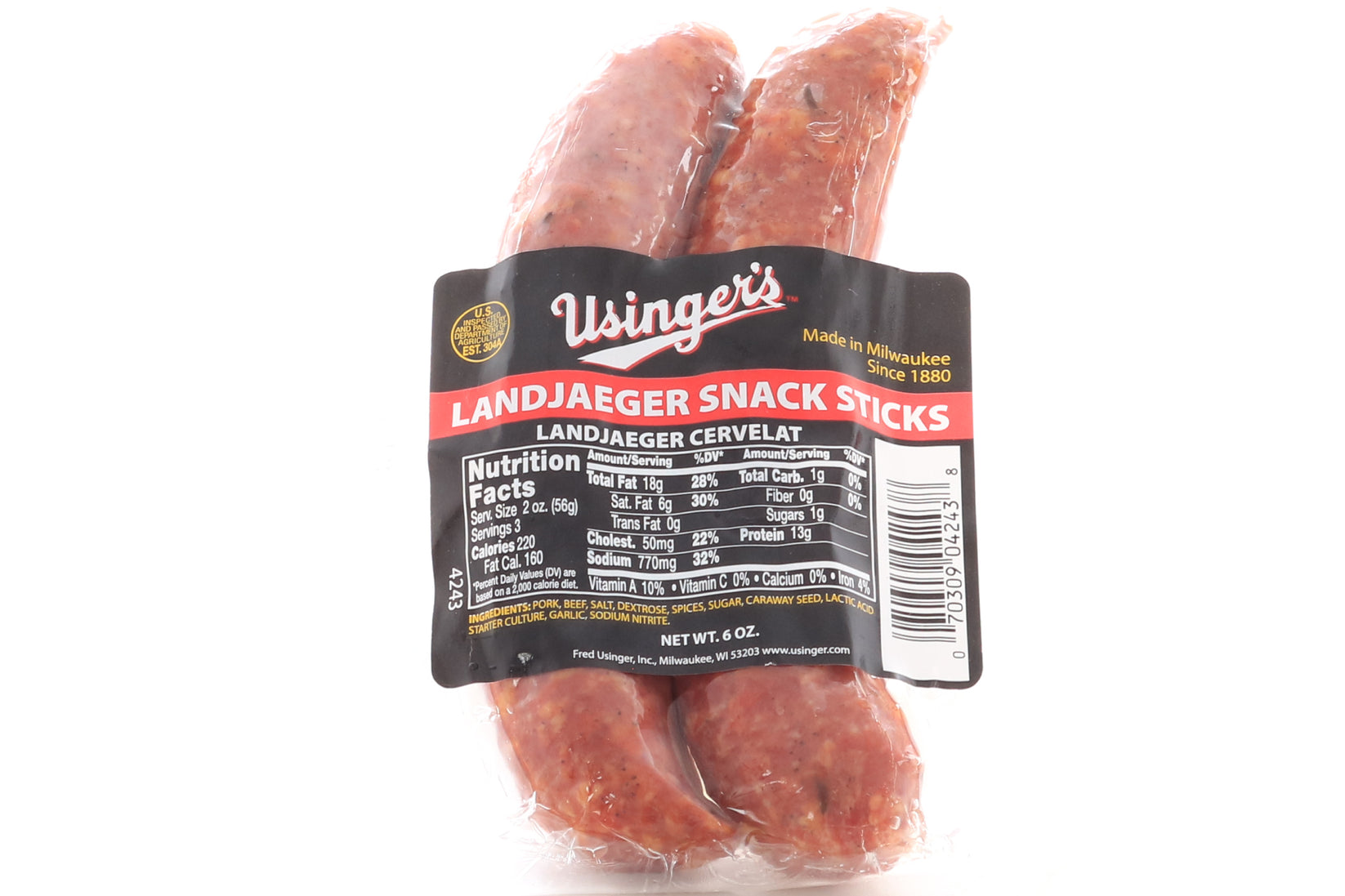 Landjaeger Snack Sticks – Wisconsin Cheese Mart