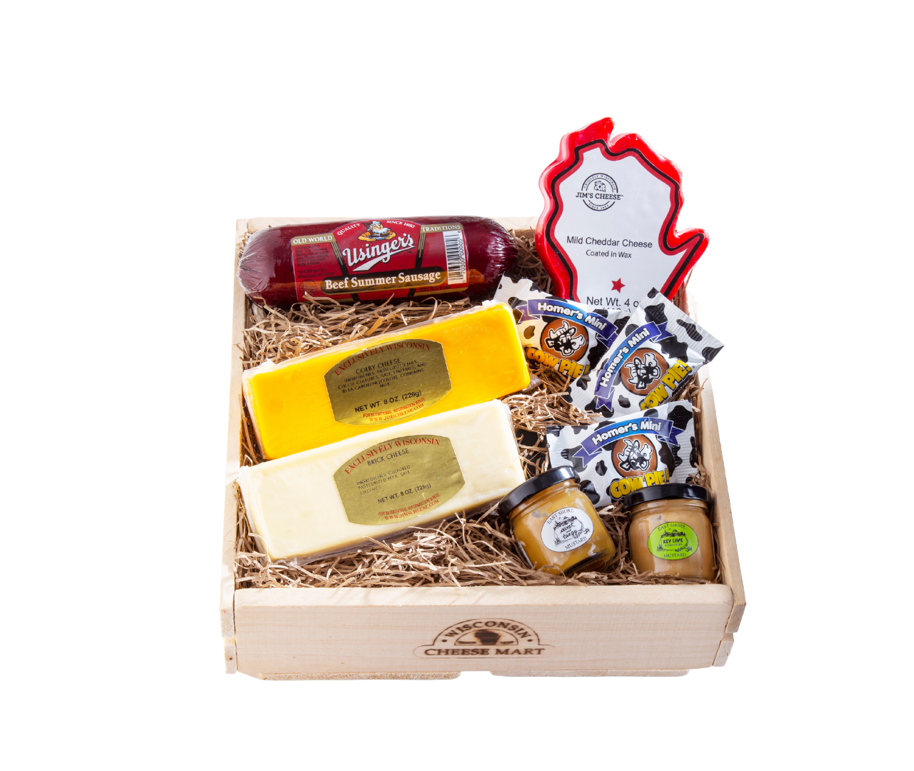 Supreme Sampler Gift Box – Wisconsin Cheese Mart