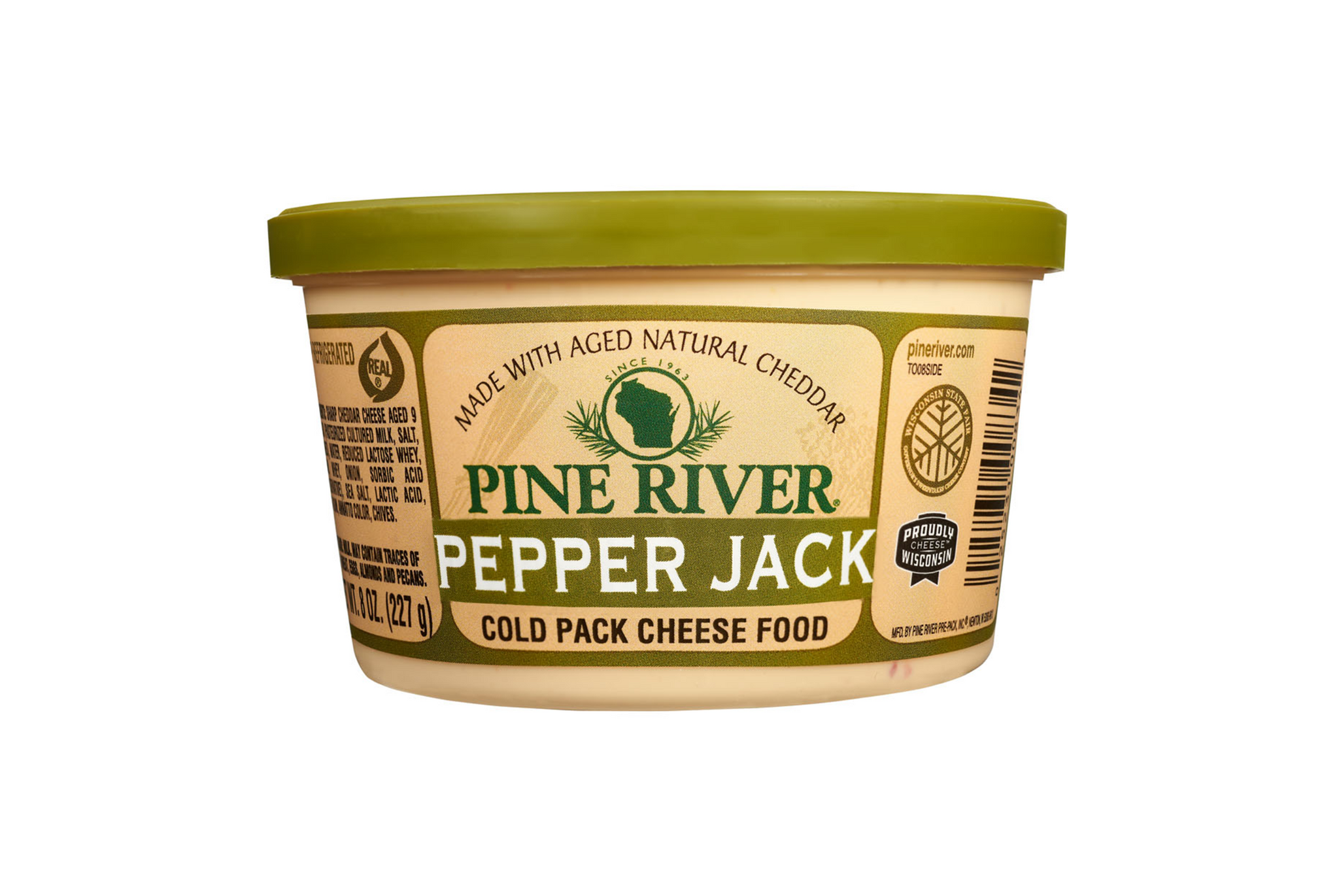 Pepper Jack Cold Pack Cheese Spread – Wisconsin Cheese Mart